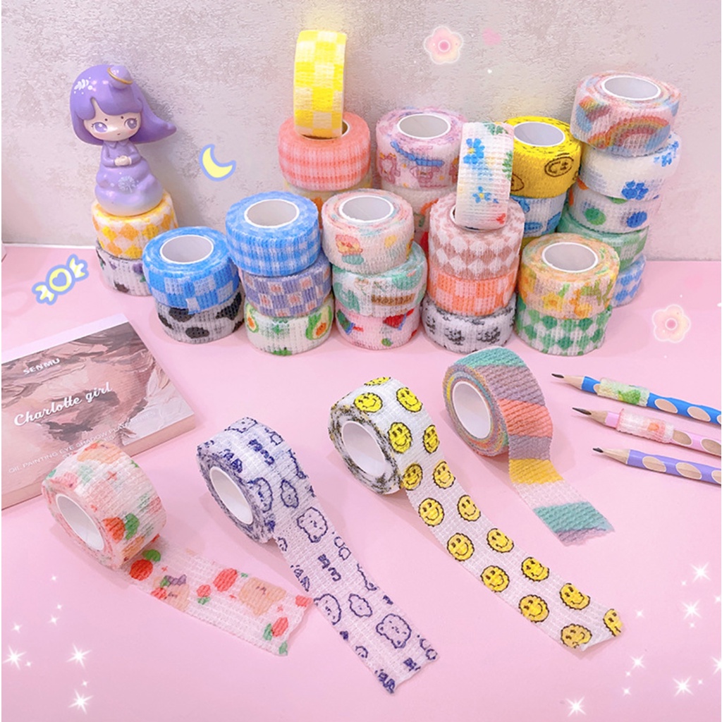 Korean Cute Bandage Ins Writing Protect Finger Tape Sports Bandage ...