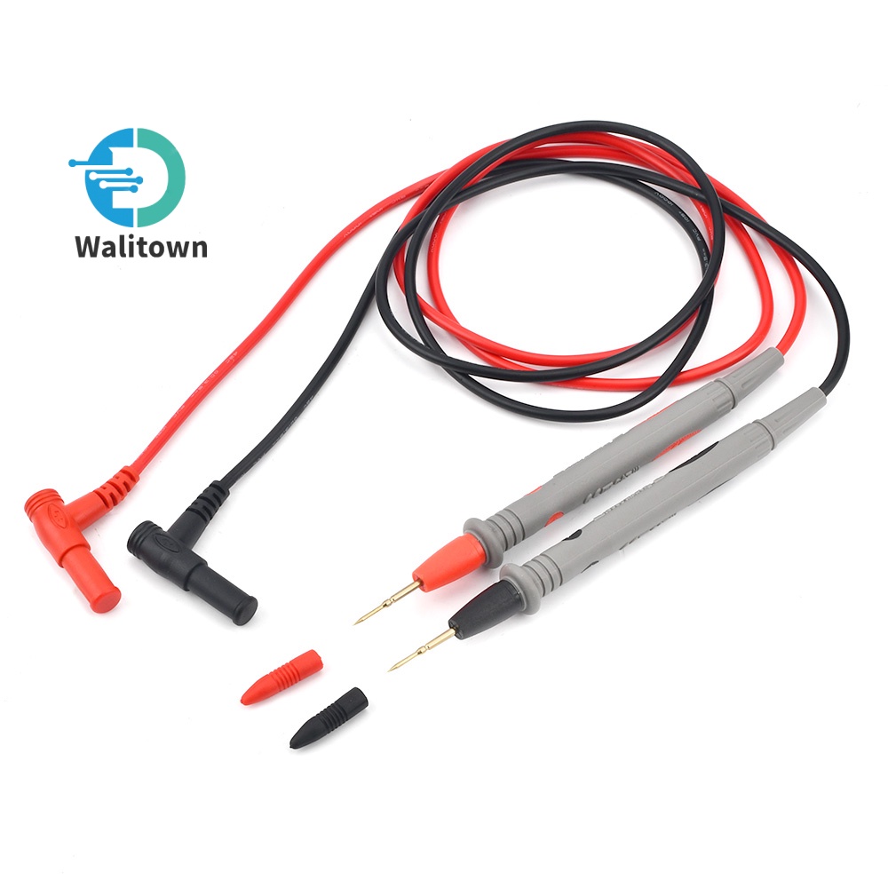 Soft Silicone Multimeter Test Leads Electrical Multimeter Test Kit ...