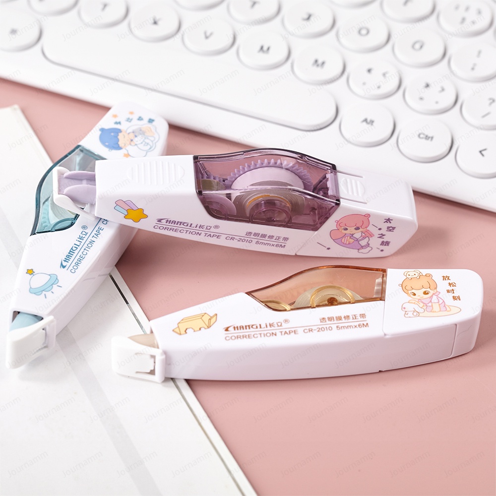 Journamm 5mm*6m Kawaii Correction Tape Student Error Eraser Tape ...