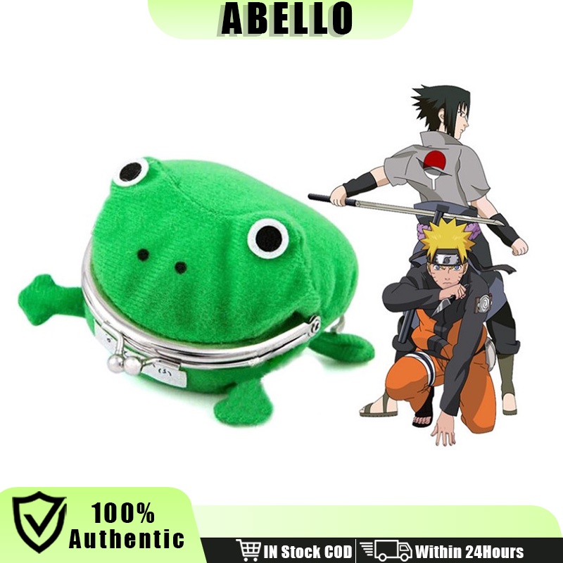 Cute Naruto Frog Shape Uzumaki Wallet Coin Purse For Cosplay Halloween ...