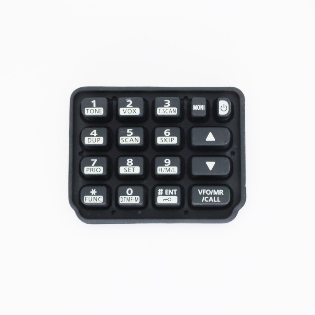 Walkie Talkie Plastic Rubber Keypad Keyboard for icom IC-V80 Two Way ...