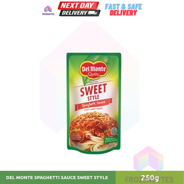 Del Monte Sweet Style Spaghetti Sauce 250g | Shopee Philippines