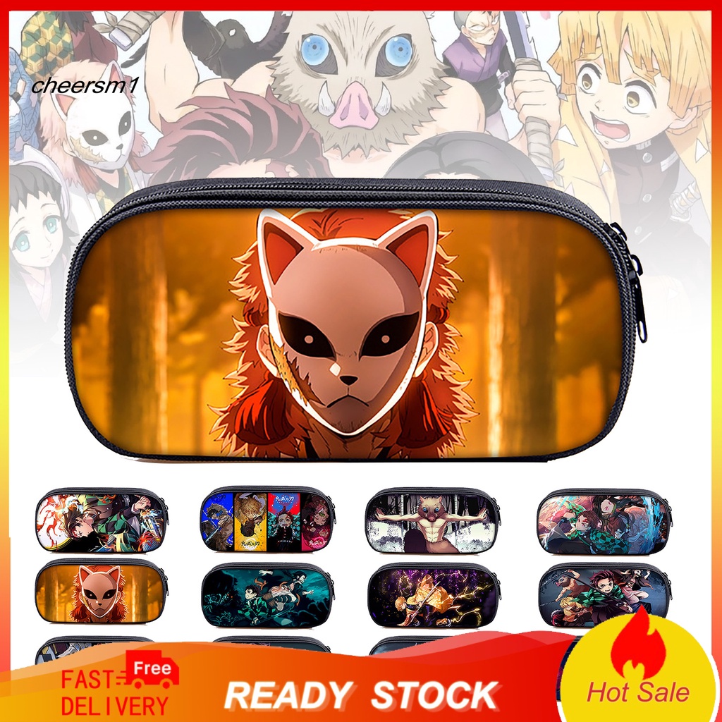 caesrup Rectangle Polyester Anime Demon Slayer Cartoon Action Figure ...