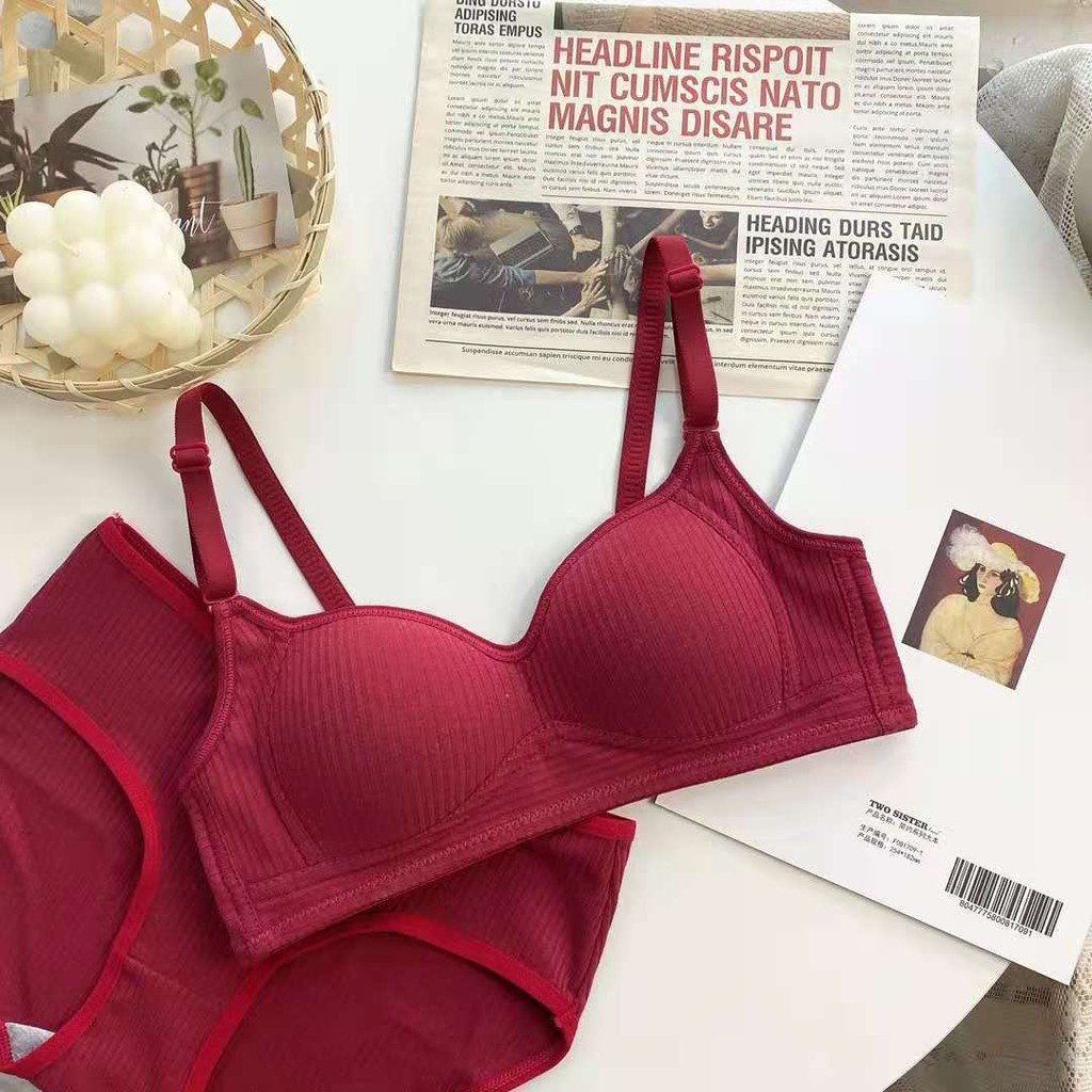 CAPIN Women Sweat Absorption Cotton Comfortable Bra Underwear Push Up ...