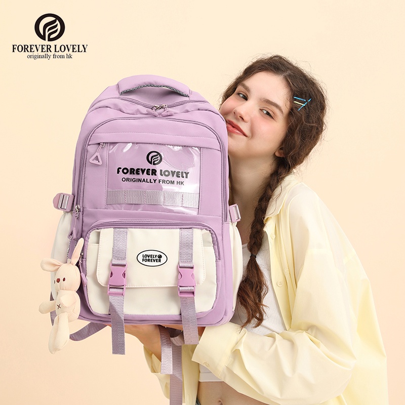 FOREVER LOVELY Backpack For Women and Men School Bag For College ...