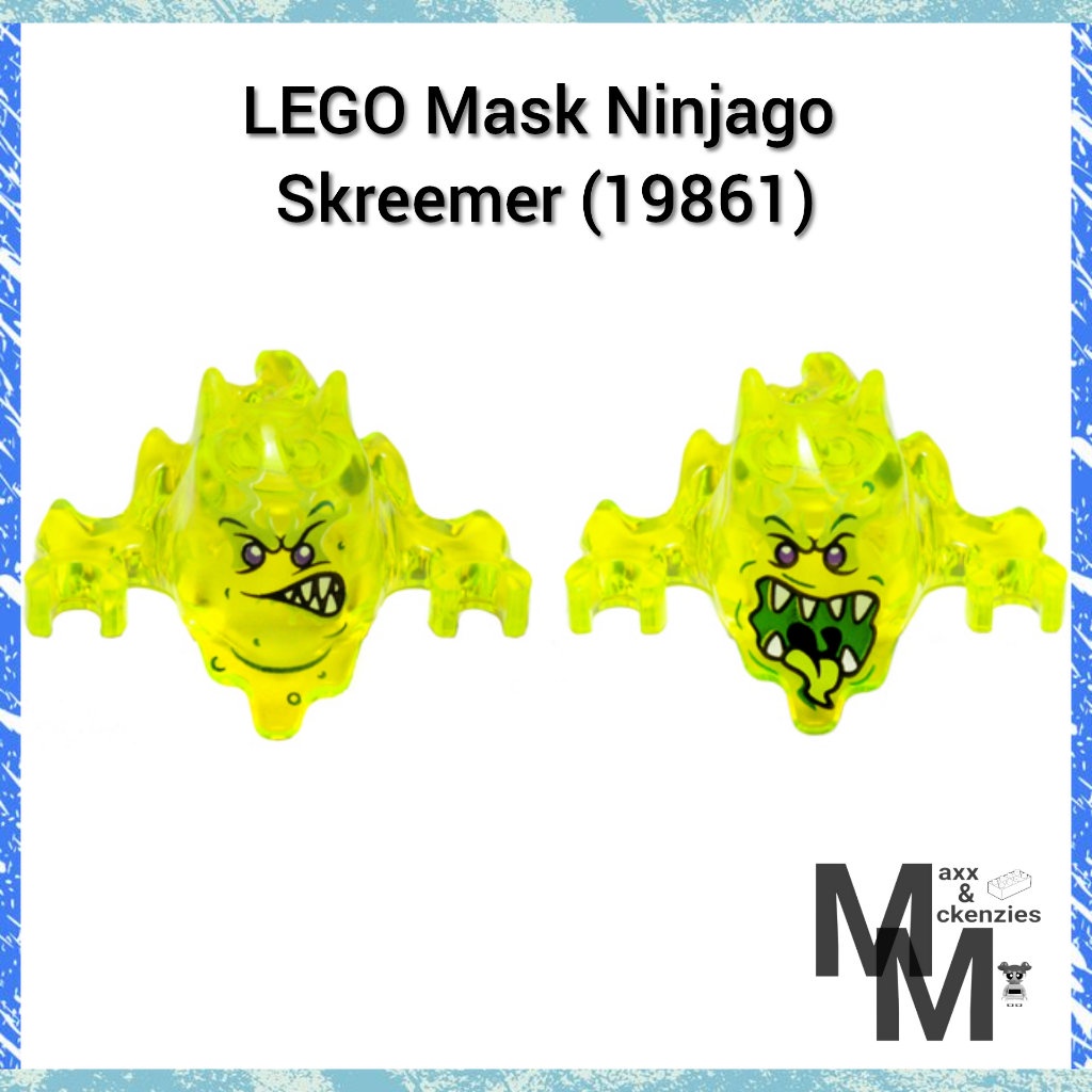 Mask Ninjago Skreemer (19861) LEGO Ninjago Headgear | Shopee Philippines