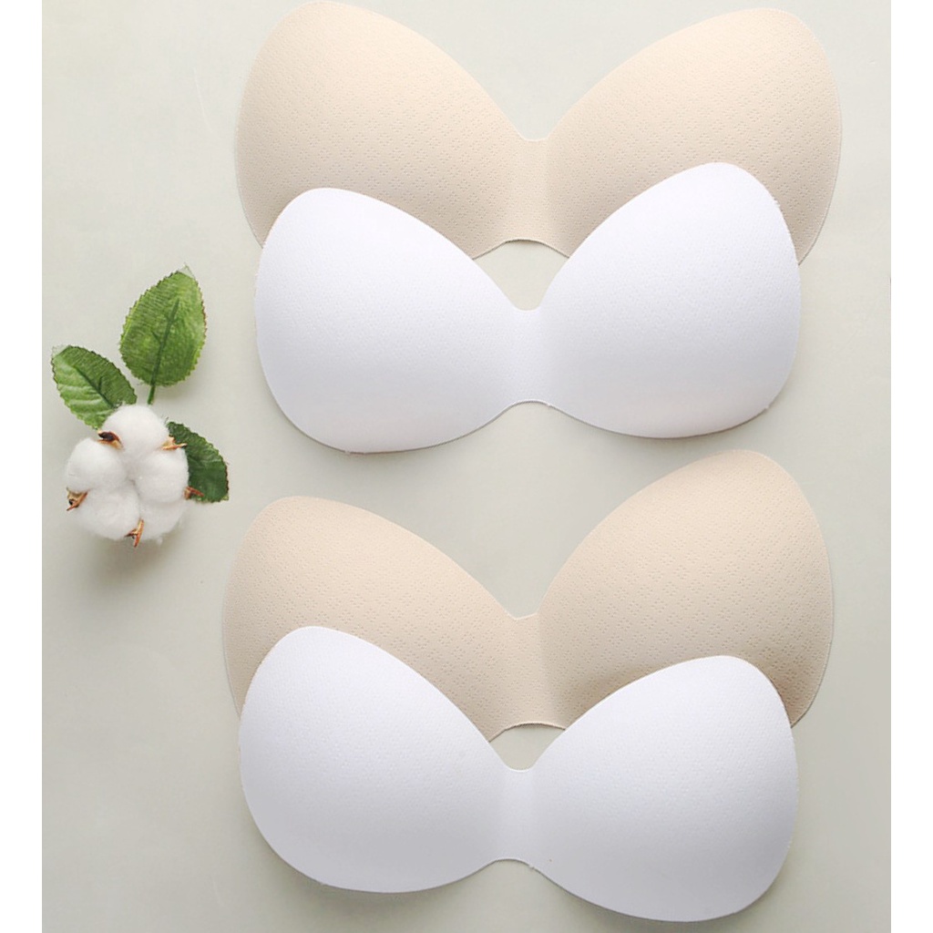 Latex Cotton Breast Pad,bra Insert Replacement Pad,sports/vest/wrap ...