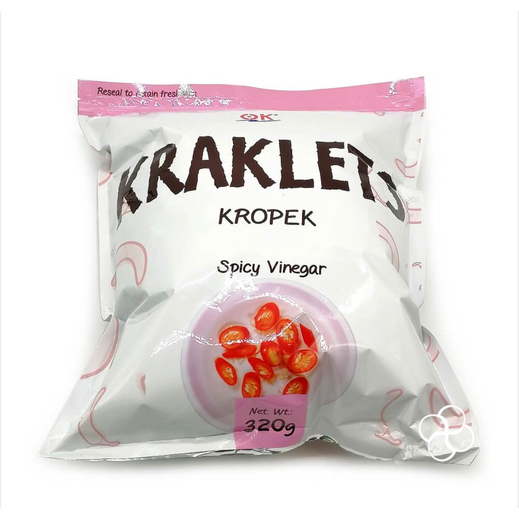 OK Kraklets Kropek 320g Flavour chip snacks | Shopee Philippines
