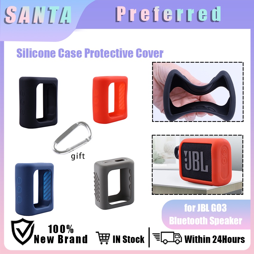 JBL GO 3/JBL GO3 Case Silicone Speaker Protective Cover | Shopee ...