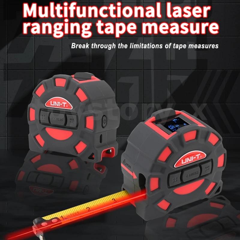 UNI-T 50M 60M Laser Tape Measure LM50T LM60T Digital Electronic Ruler ...