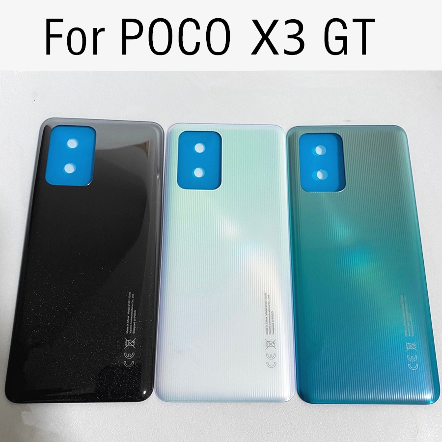 Back Cover For Xiaomi POCO X3 GT Back Battery Rear Housing Door Cover ...