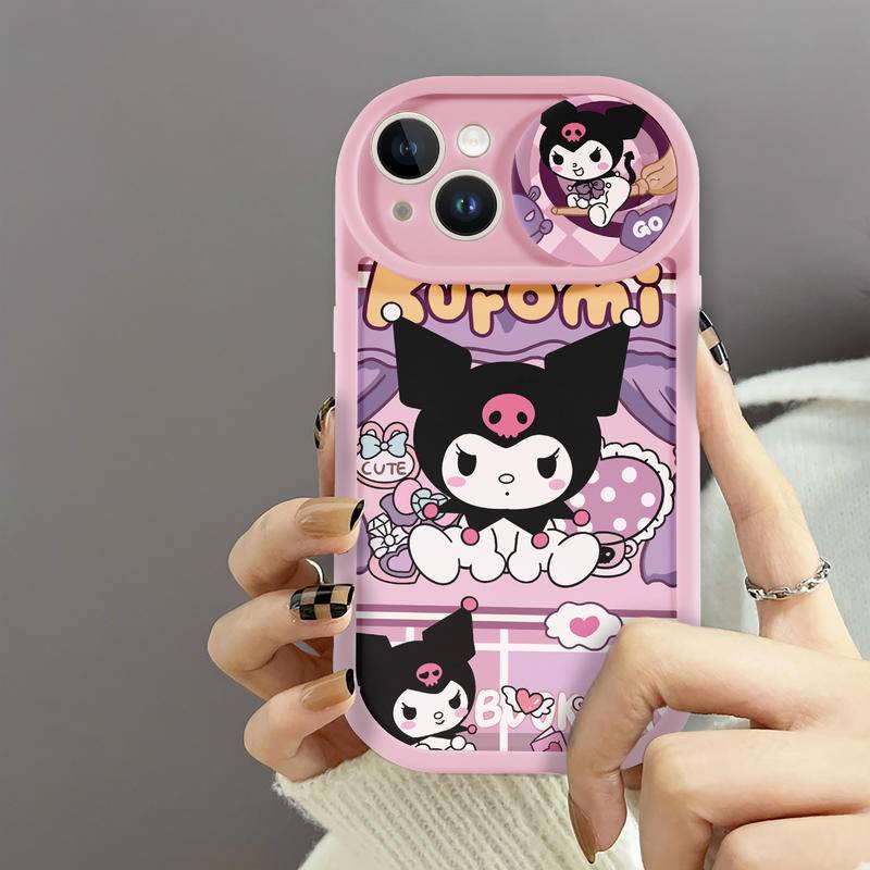 Kuromi Case for iPhone 16 PRO MAX 15 14 XR 13 11 12 Pro Max 8 7 6 6S Plus X Xs Max Se 2020 13 12 ...