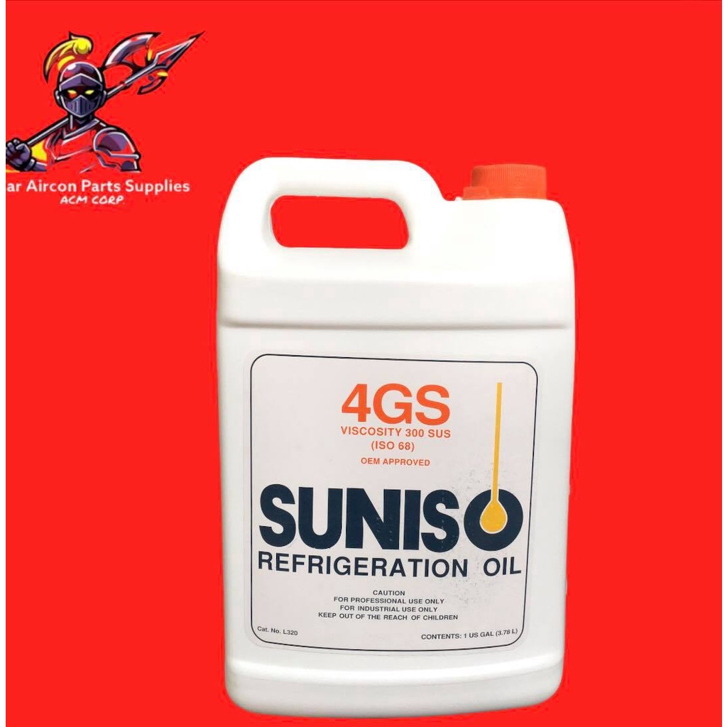Suniso 4GS Refrigeration Oil 1Gal | Shopee Philippines