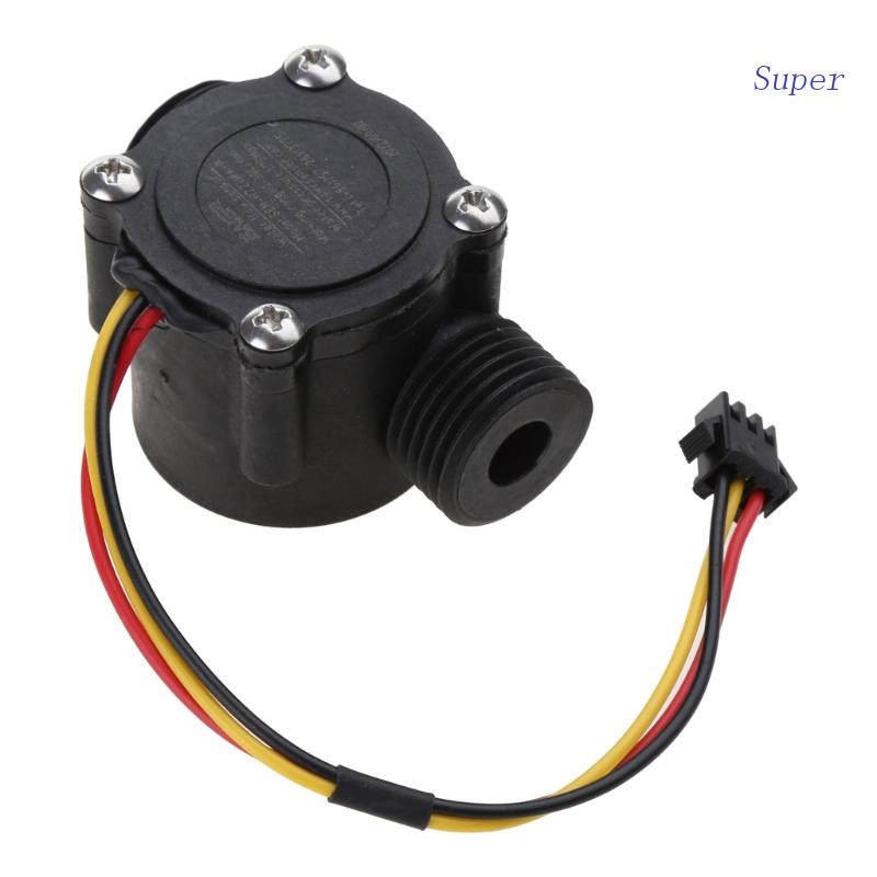 G1/2" 1-30L/min DC5V Water Flow Sensor Flowmeter Hall Flow Sensor ...