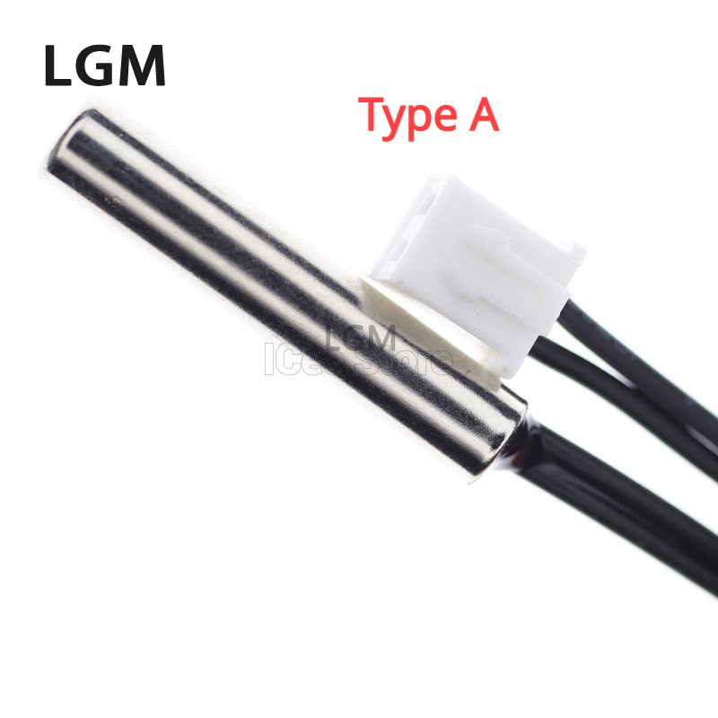 NTC Thermistor Temperature Sensor Waterproof Probe Wire 1% 3950 5K 10K ...