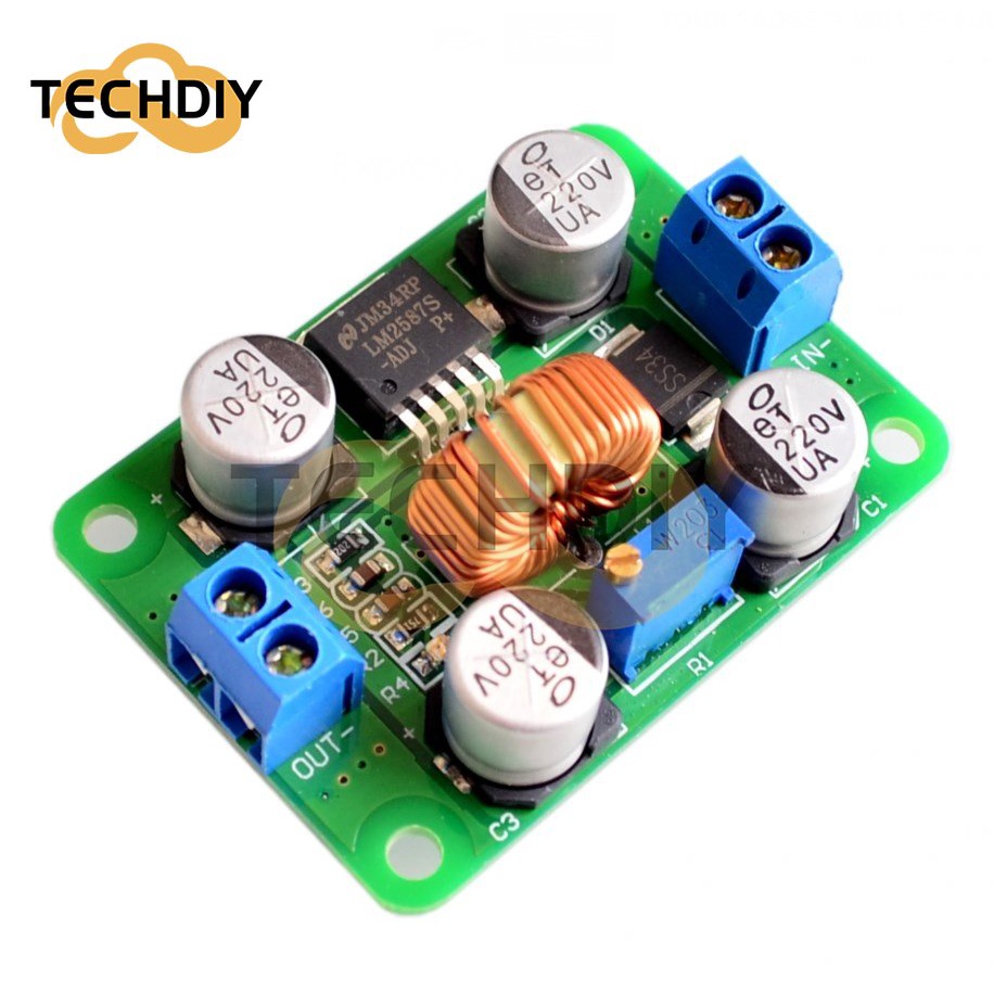 LM2587 DC-DC power modules boost module over lm2577 (Peak 5A) DC Step ...