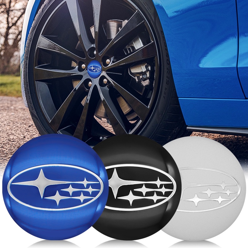 4pcs 56mm Wheel Center Cap Stickers Car Rims Hubcaps Cover Emblem Badge ...