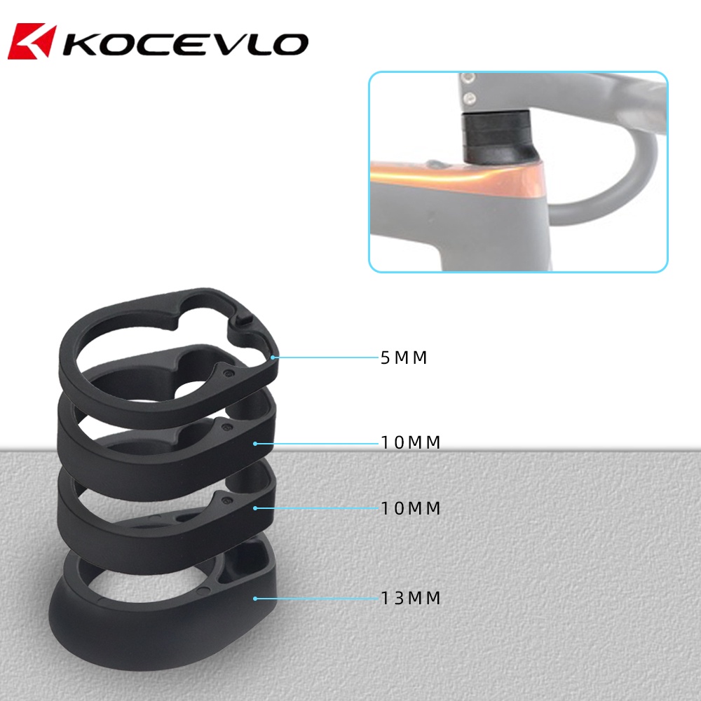 4Pcs Road Bike Bicycle Stem Handlebar Spacer Set For the one 1-1/8(28 ...