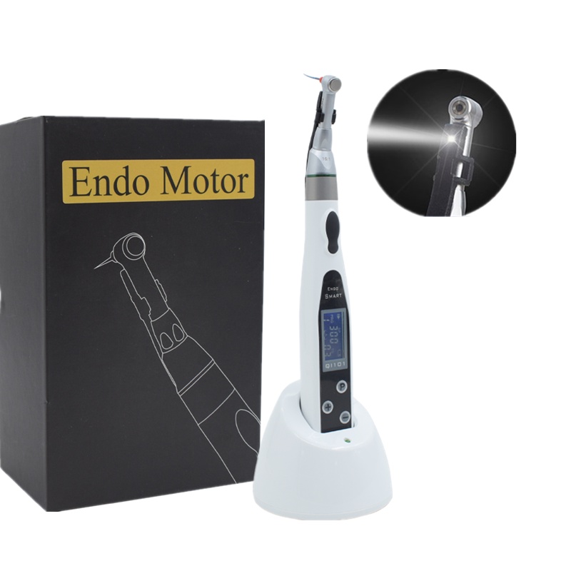 dental endo motor led wireless 9 Modes with 16:1 Reduction Contra Angle ...
