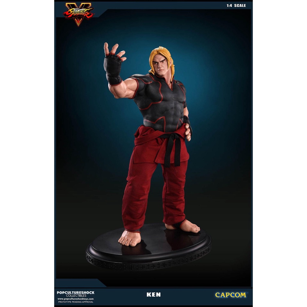 Pop Culture Shock PCS Street Fighter 5 KEN KEN 1/4 Statue pop Street ...