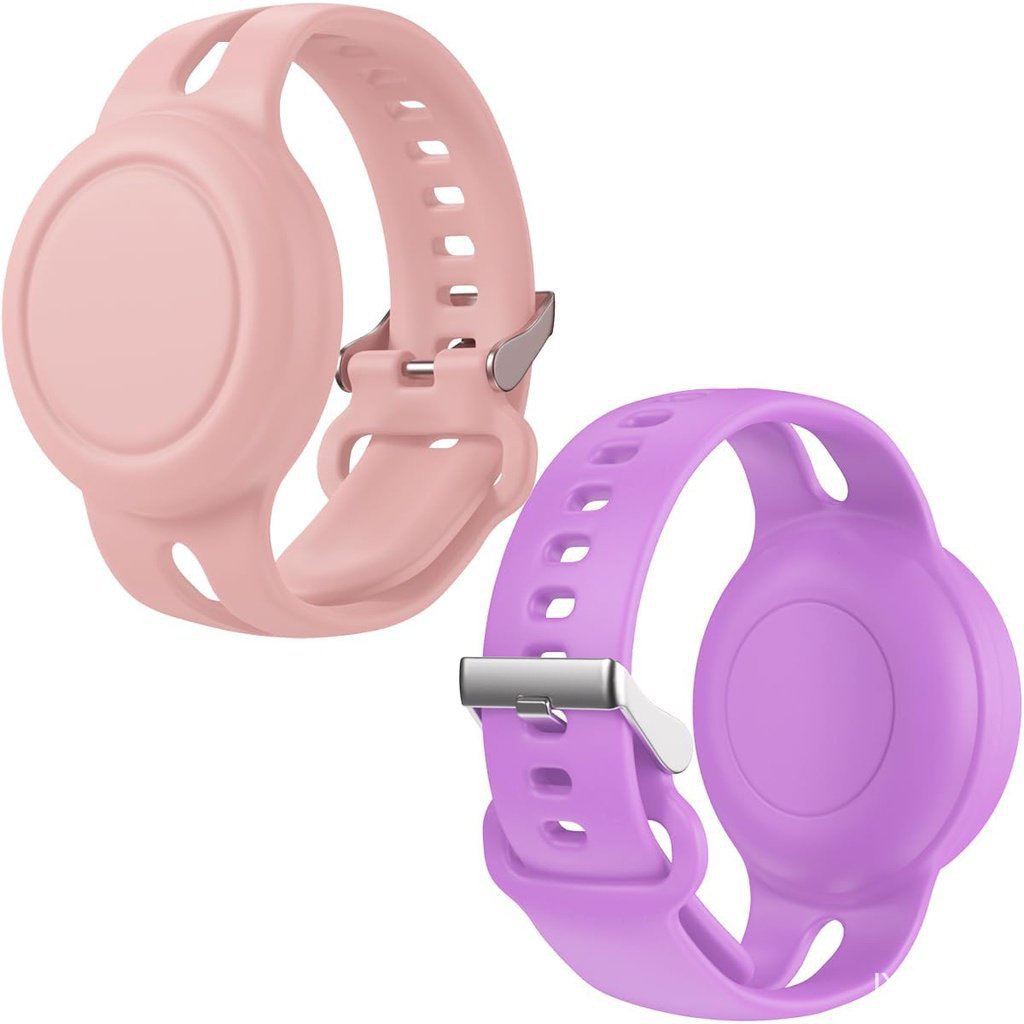 Airtag Bracelet for Kids Waterproof, Silicone Wristband Full Case Cover ...
