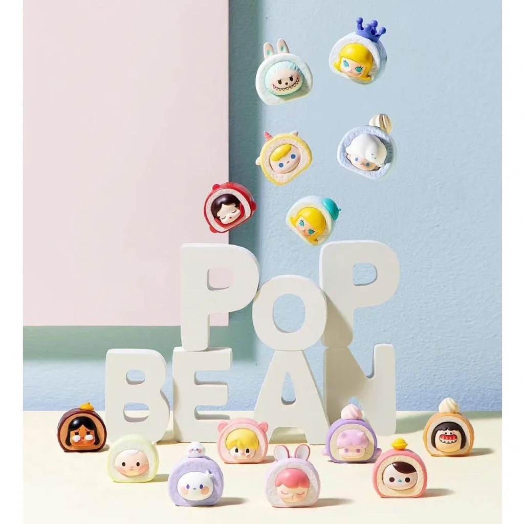 Cute Pellets Second Mini Cute Ornaments POP BEAN Colorful Cream Roll ...