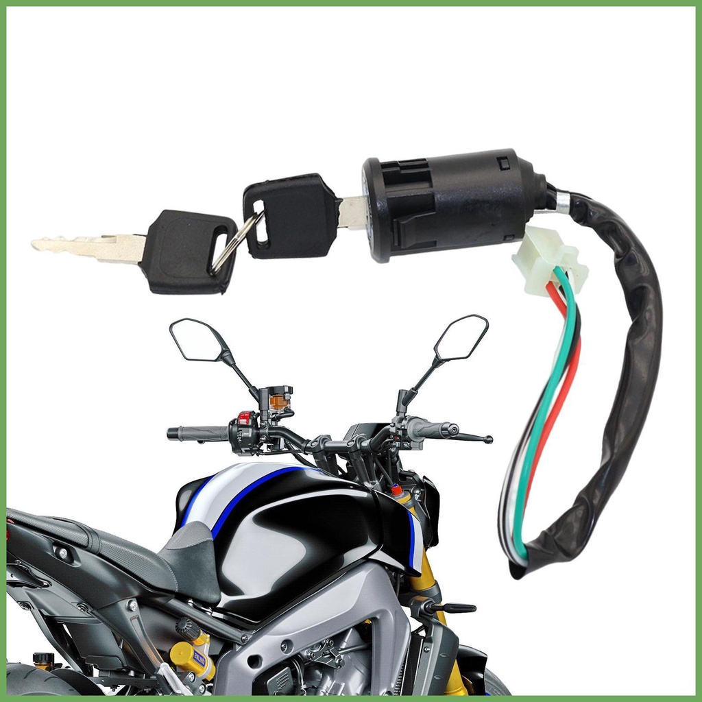 Ignition Switch for ATV ATV Ignition Key Switch 4 Wires Ignition Key ...