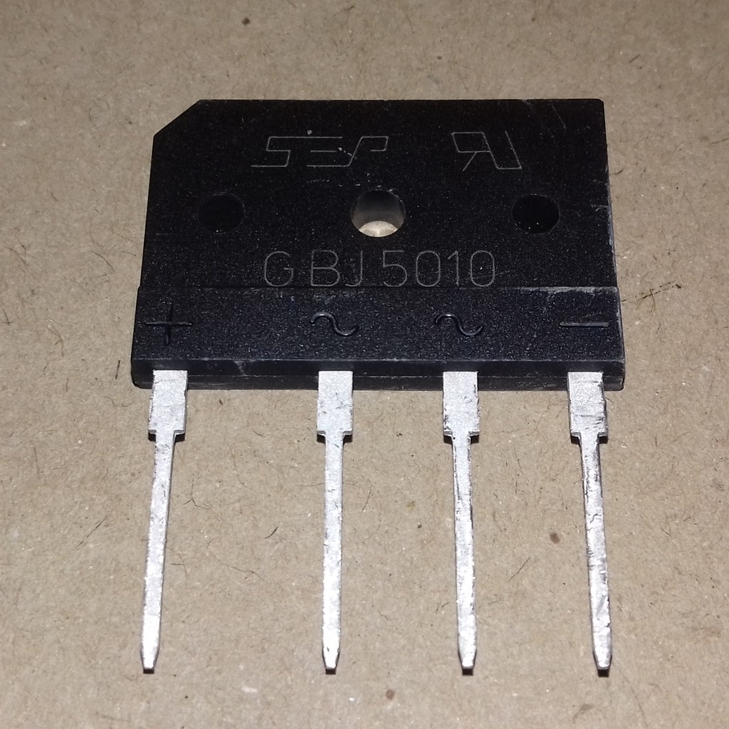 GBJ5010 50A 1000V 4 Pin Bridge Diode Rectifier High Quality | Shopee ...