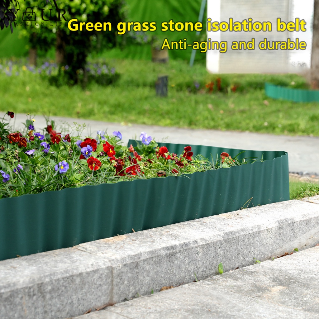 Yourh Solid Color Garden Plant Border Garden Decor All-Purpose Walkway ...