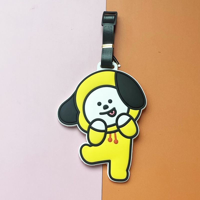 Bt21 BT21 BTS Cartoon Luggage Tag Suitcase Tag Consignment Tag | Shopee ...