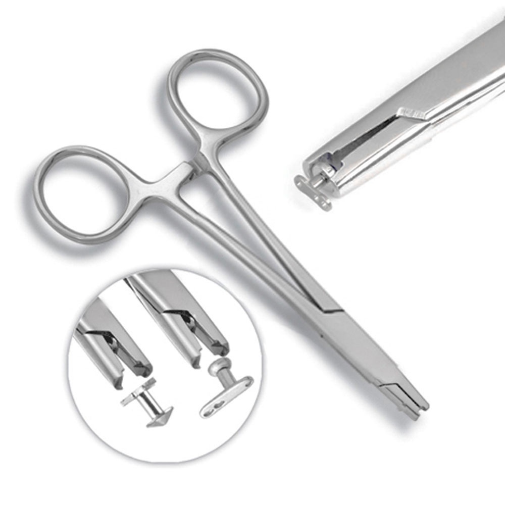 1pcs Professional Dermal Anchor Holding Tube Tool Plier Dermal Disc ...