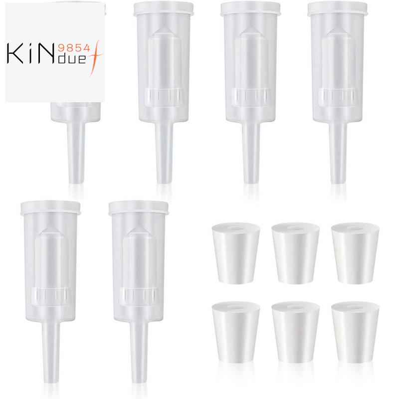 Fermentation Airlock, 6 Pack Brewing Airlock Wine Beer Airlock with ...