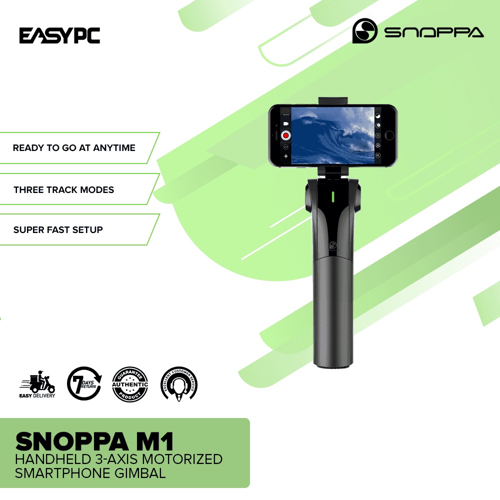 EasyPC| Snoppa M1 Handheld 3-axis Motorized Smartphone Gimbal | Shopee Philippines