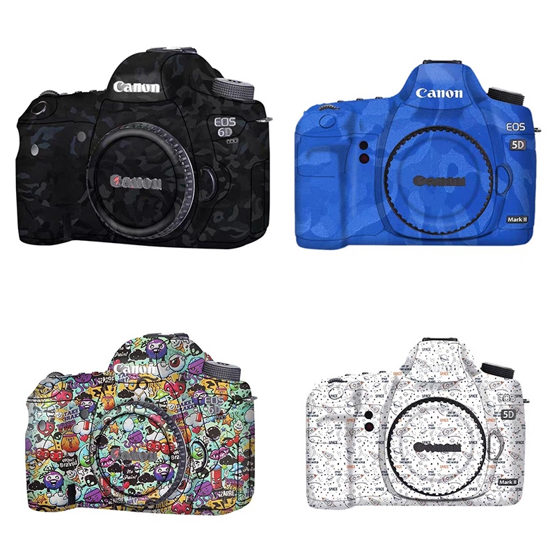 Creative Camera Stickers for Canon Camera Sticker Film 5D2 5D3 5D4 6d ...