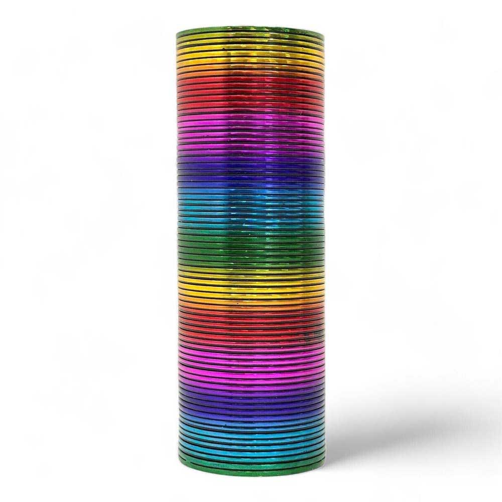 Large Rainbow Magic Spring Fun Toy Stretching 10m Bouncing Rainbow Coil ...
