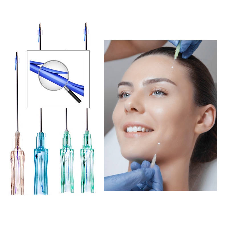 Minerva Face Lifting Hilos Cog Pdo Pcl Eye Surgical Suture Mesh Pdo Pdo Thread Lift 20 Pcs/set ...