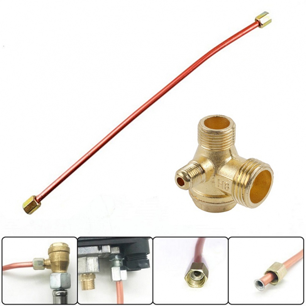 Durable And Practical Check Valve Tube 400mm/15.75\" Long Copper ...