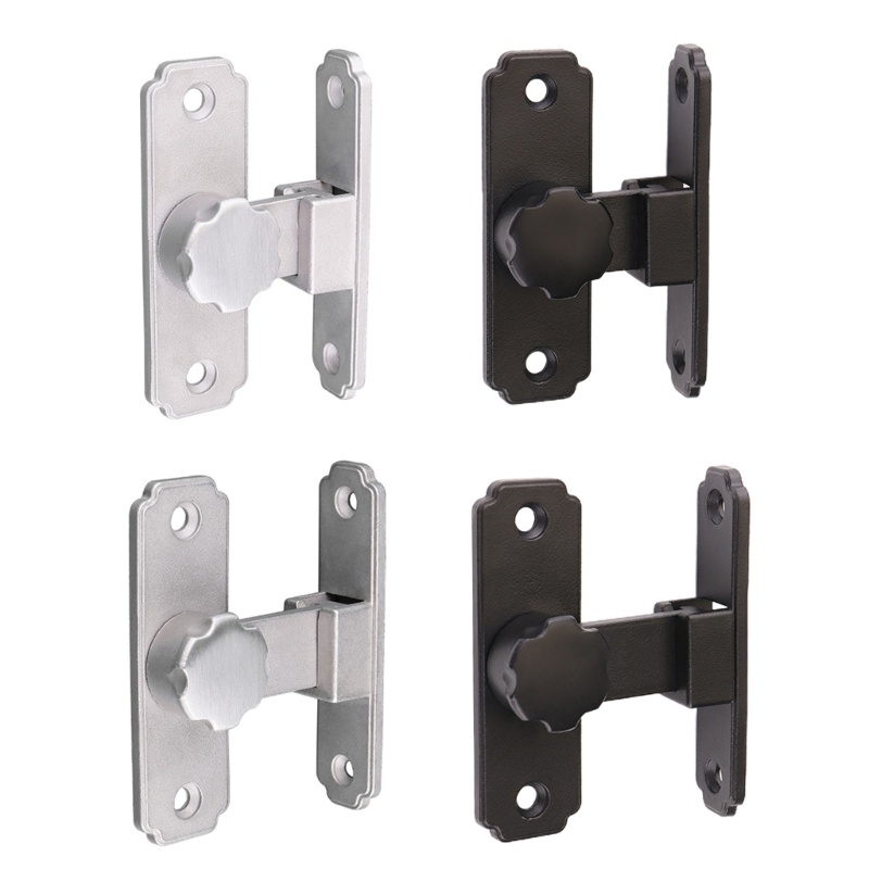 POP Stainless Steel Door Latches Sliding Door Lock Black Silver Right ...