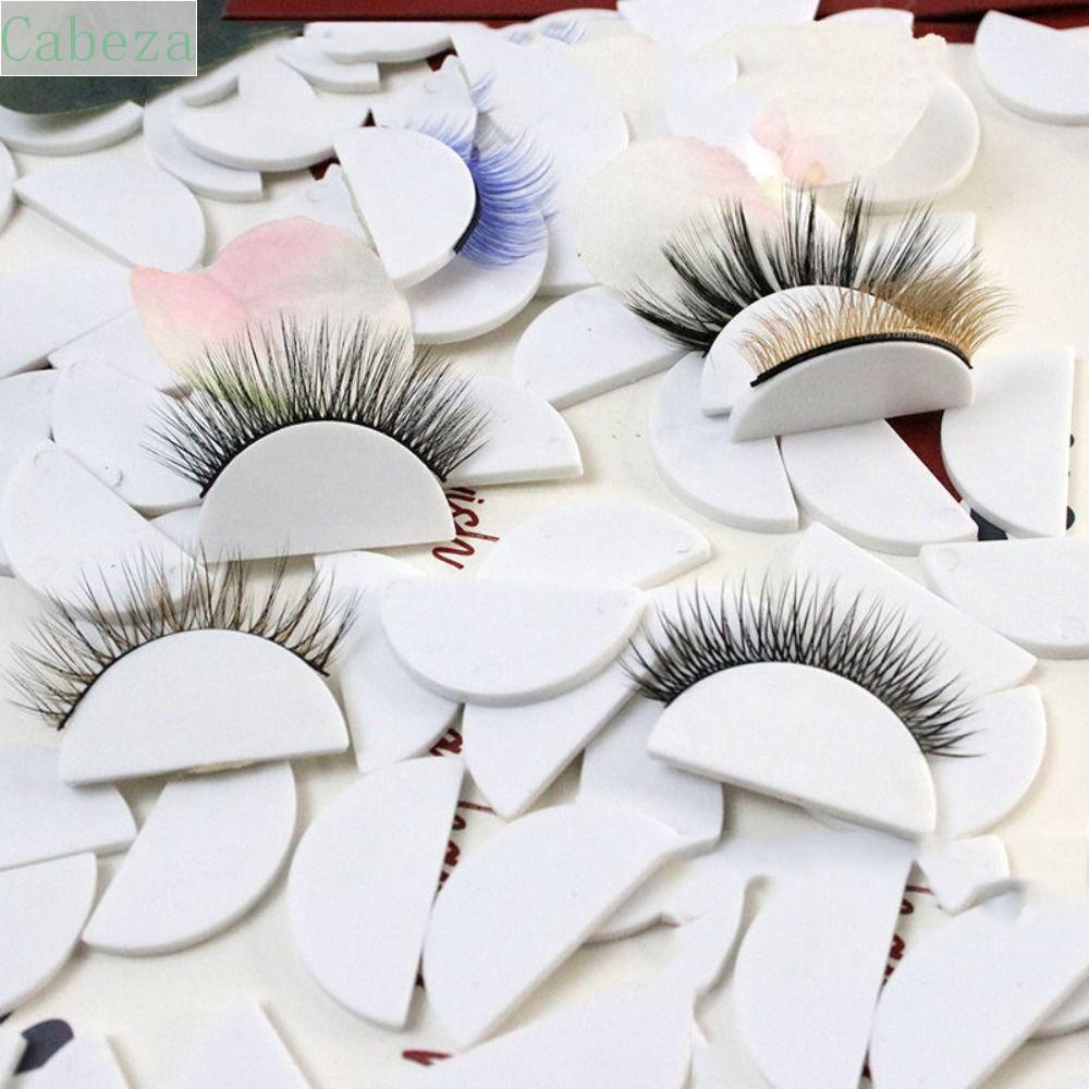 CABEZA False Eyelash Display Board Semicircle Model Head Try On ...