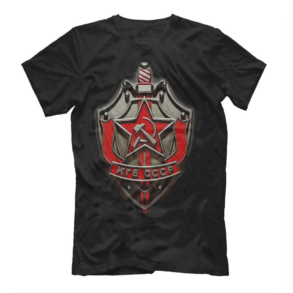 3d Print FSB KGB FBI Russian Army Models Joint T-Shirt Fashion Men's ...
