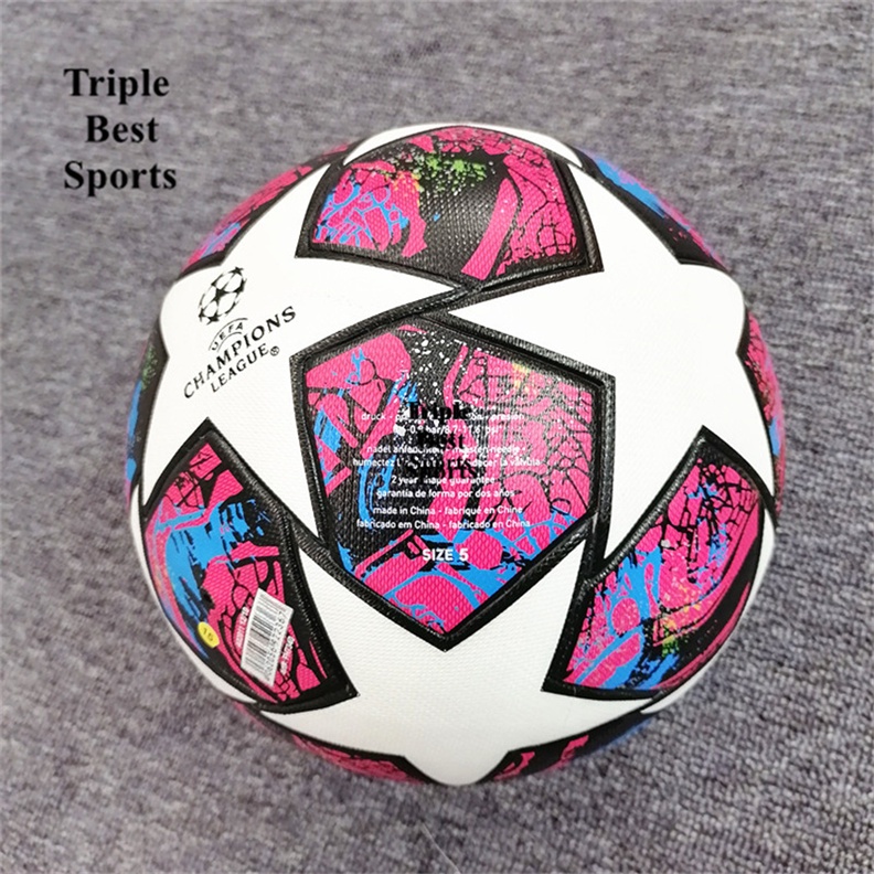 2023 new official finals ball size 5 Pu anti-skid football team symbol ...
