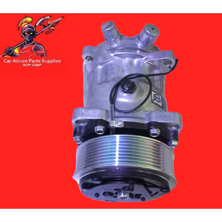 SD7 Multigroove 12 volts Compressor Car Aircon for convert suv van ...