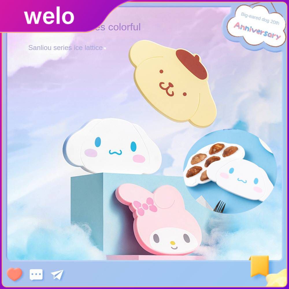 WELO Sanrio Ice Cube Cinnamoroll My Melody Pompompurin Summer Creative ...