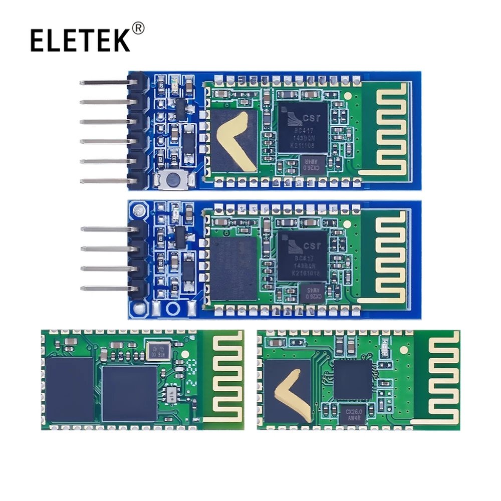 RF Wireless Bluetooth Transceiver Slave Module RS232 / TTL To UART Converter and Adapter HC-05 ...