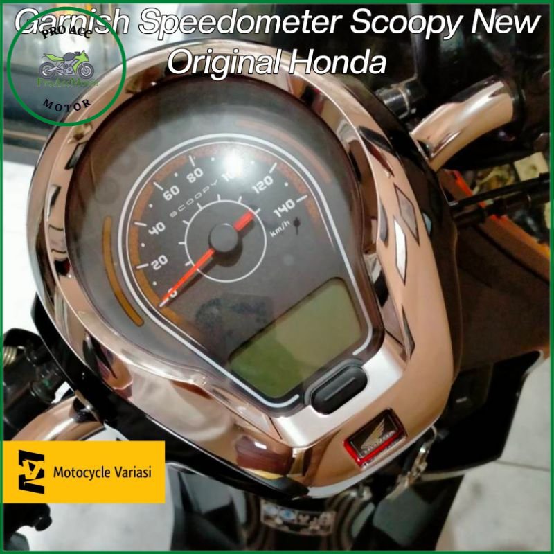 Scoopy Speedometer panel Garnish 2021 - 2023 Original AHM Scoopy ...