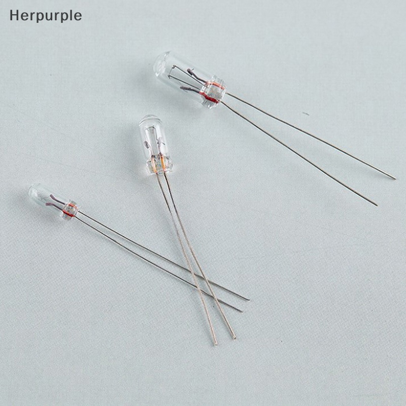 Herpurple 25PCS 5mm 4mm 3mm Clear 12V Mini Bulb of Wheat Rice Bulbs ...