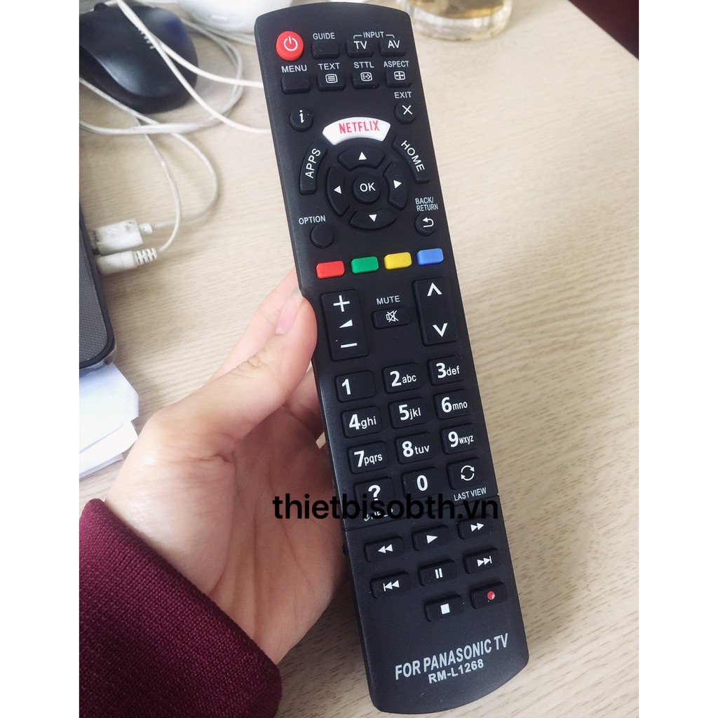 Control types of smart TV, LCD TV Panasonic (rm-l1268) | Shopee Philippines