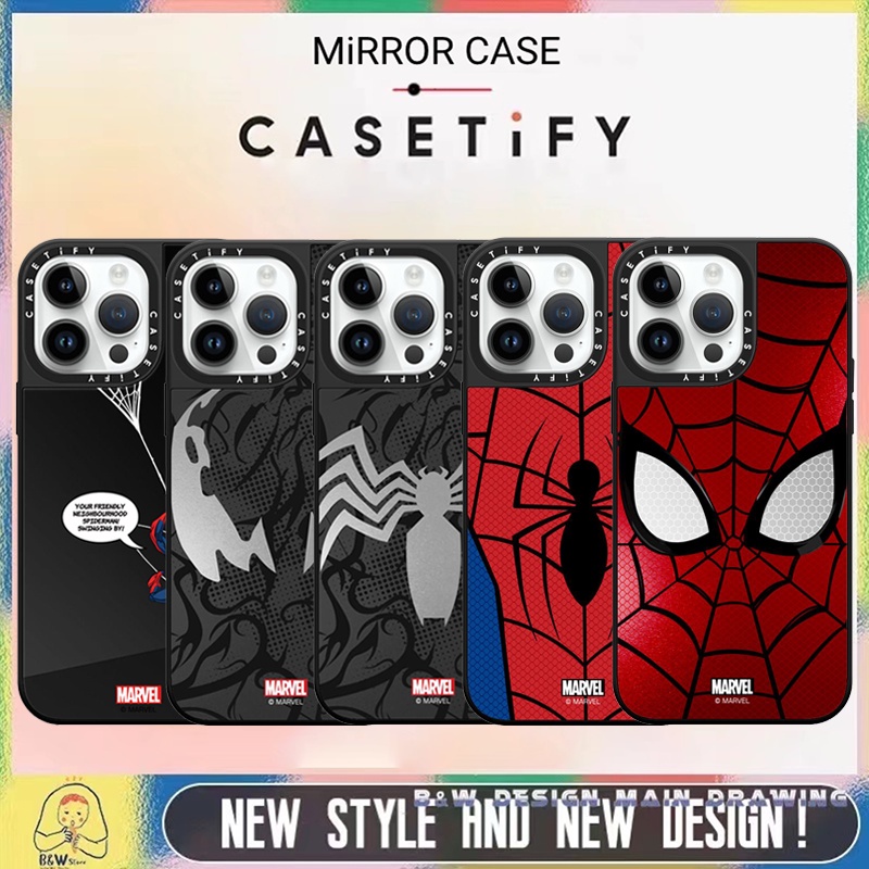 Co branded Mirror Marvel Spider Man Venom Phone Case Compatible for ...