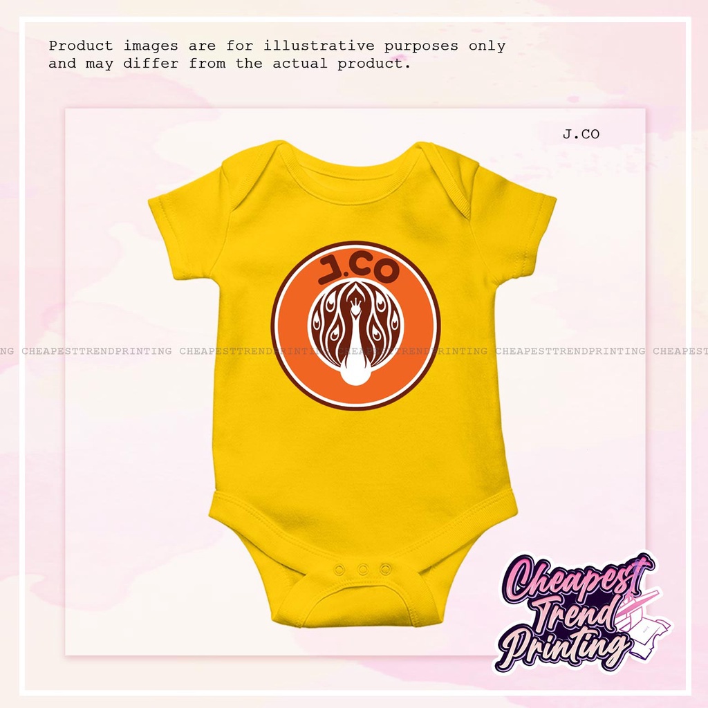 JCO DONUT THEME BABY ONESIE COVO | Shopee Philippines