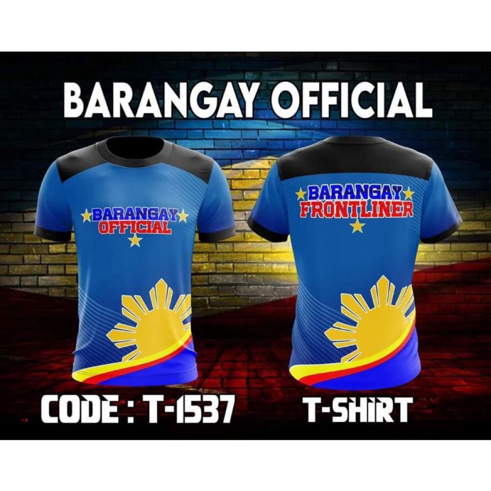Barangay Full Sublimation T-shirt 3D T-Shirt Breathable Short Sleeve ...